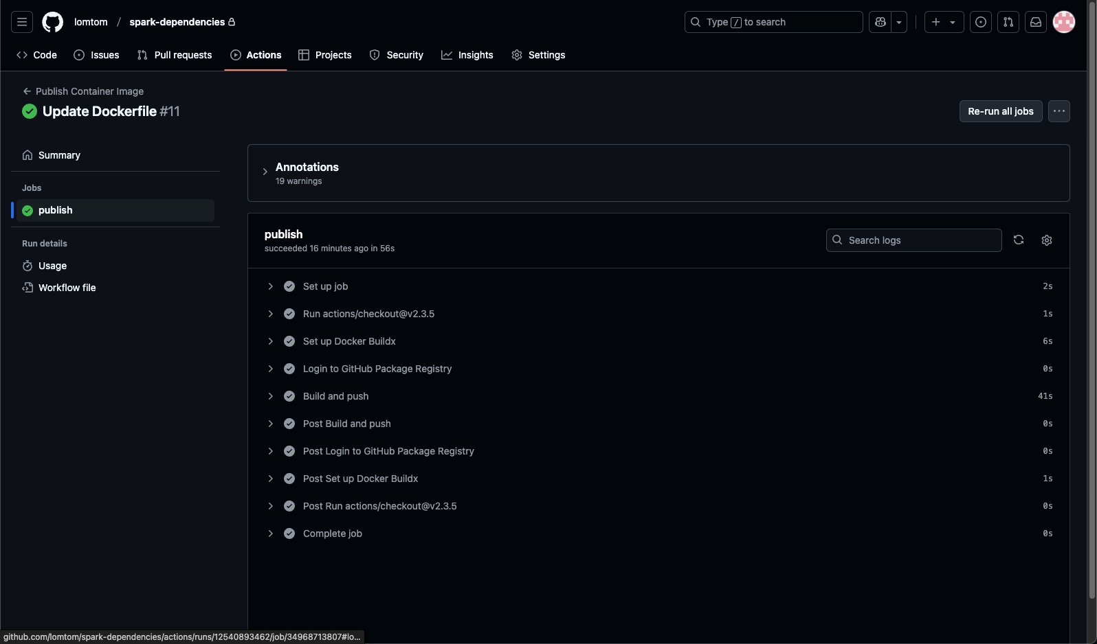 如何正确使用github-action上传镜像到ghcr.io